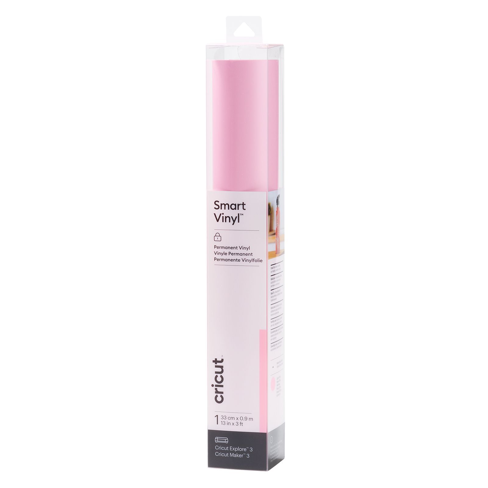 Cricut - Smart Vinyl™ Permanent 33x91cm (Light Pink) - THE CRAFT SHOP