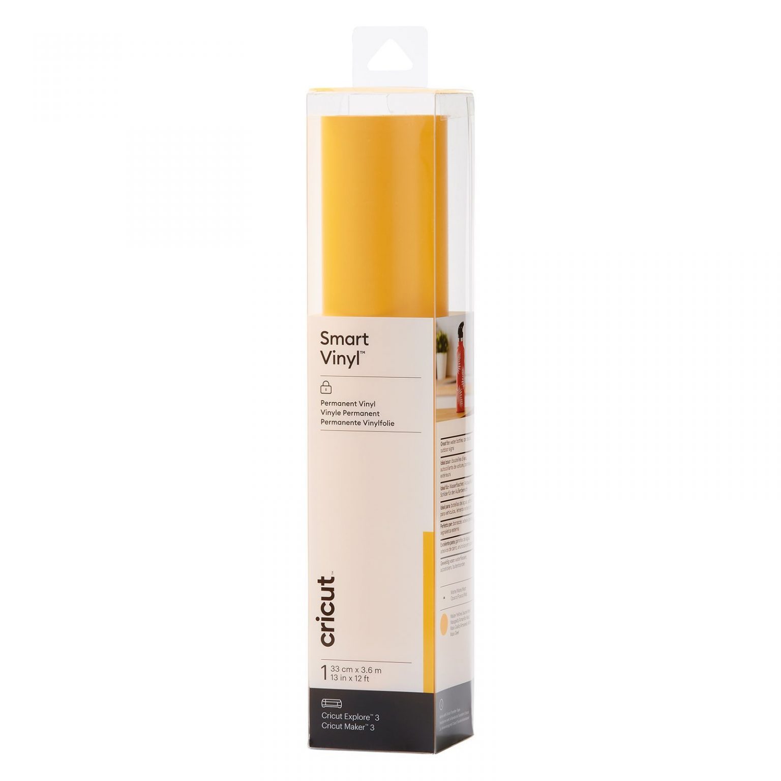 Cricut - Smart Vinyl™ Permanent 33x366cm (Maisgelb) - THE CRAFT SHOP