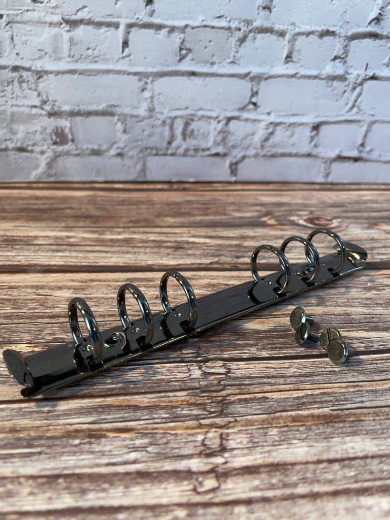 Metall-Spiral Binder Clip A6 - Schwarz - THE CRAFT SHOP
